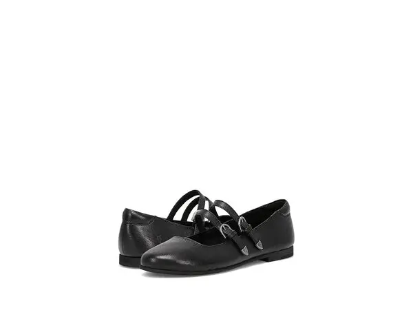 THE FRYE COMPANY Carson Multi Mary Jane Flat Shoes - Black