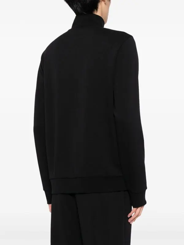 BOSS Logo-patch Sweatshirt - Black