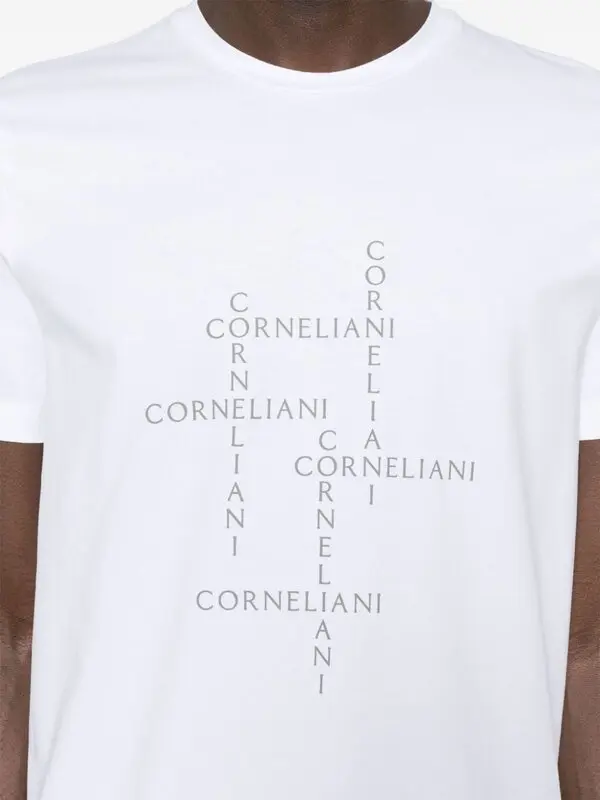 Corneliani Crew-neck Stretch-jersey T-shirt