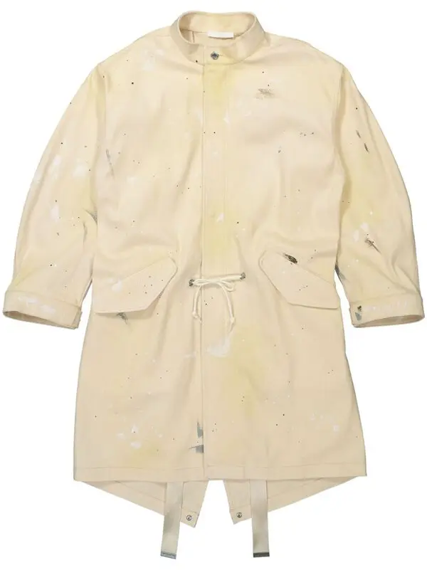 Helmut Lang Paint Splatter-effect Parka