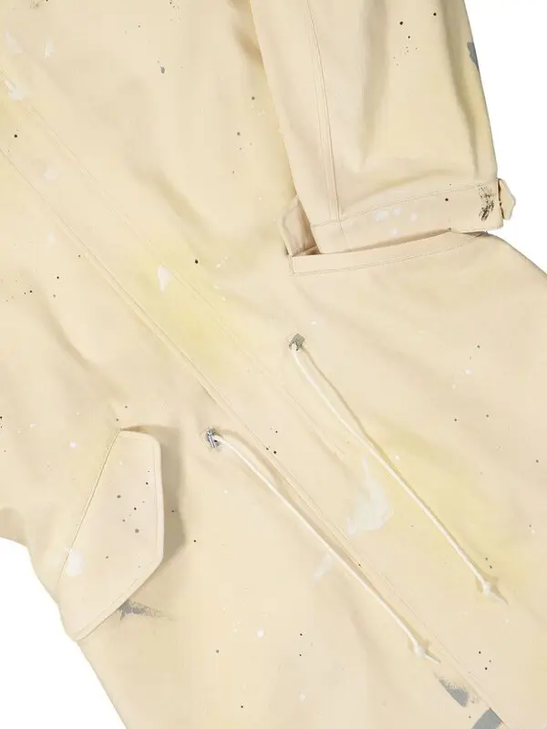 Helmut Lang Paint Splatter-effect Parka