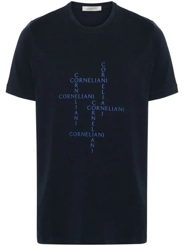 Corneliani Crew-neck Stretch-jersey T-shirt