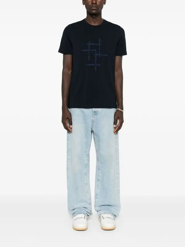 Corneliani Crew-neck Stretch-jersey T-shirt