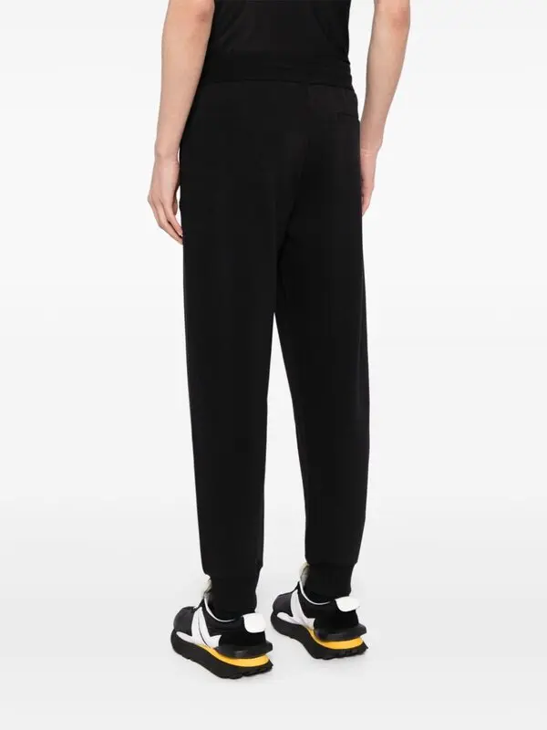 BOSS Logo-appliqué Track Pants - Black