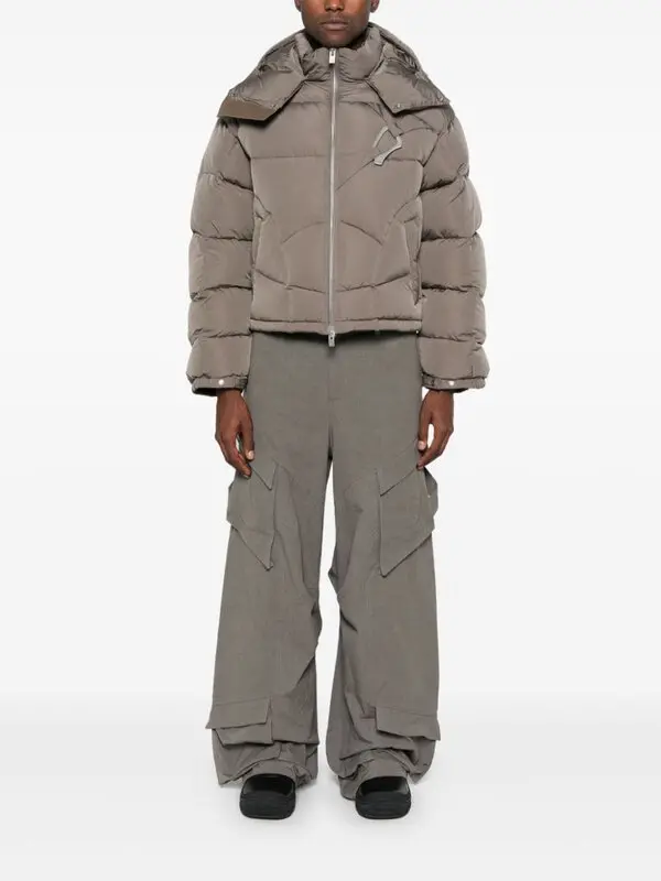HELIOT EMIL Abstract Puffer Jacket