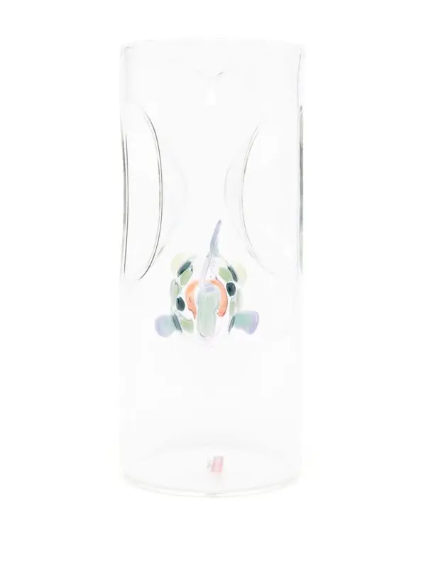 MASSIMO LUNARDON Dotfish Glass Decanter - White