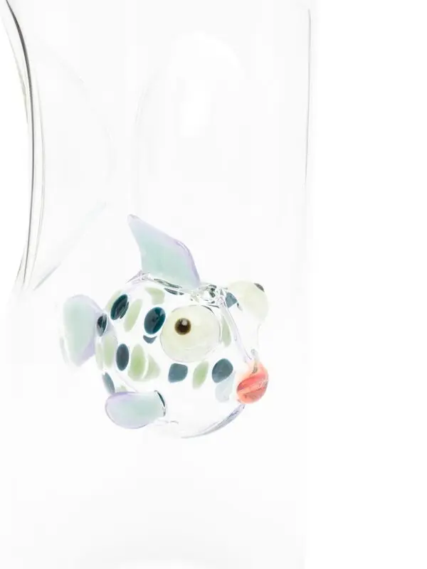 MASSIMO LUNARDON Dotfish Glass Decanter