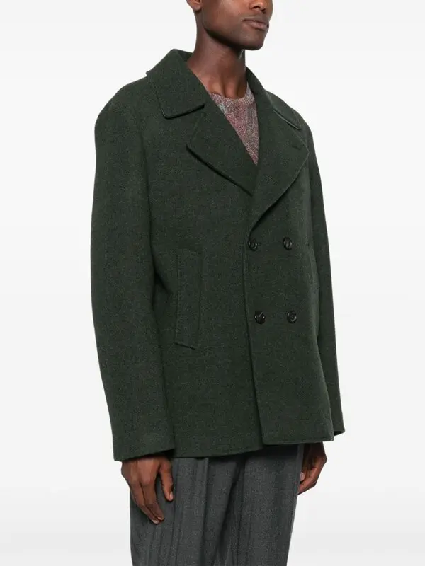 Etro Double-breasted Pea Coat