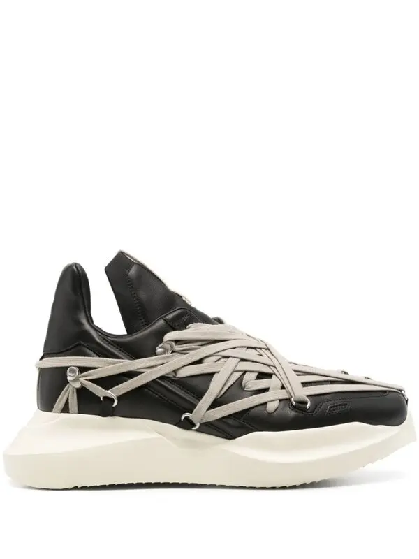 Rick Owens Megalace Geth Runner Sneakers