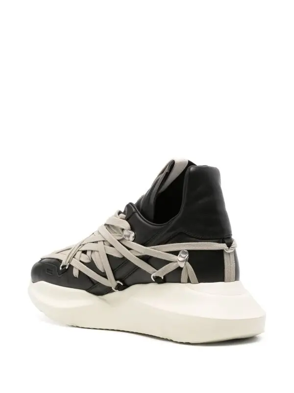 Rick Owens Megalace Geth Runner Sneakers