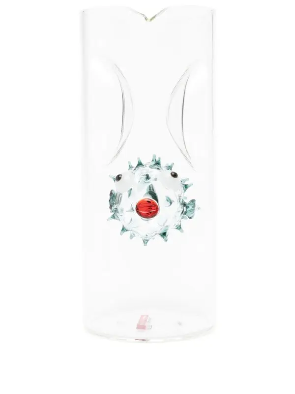 MASSIMO LUNARDON Pufferfish Glass Decanter
