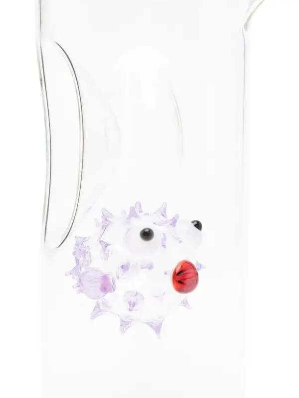 MASSIMO LUNARDON Pufferfish Glass Decanter