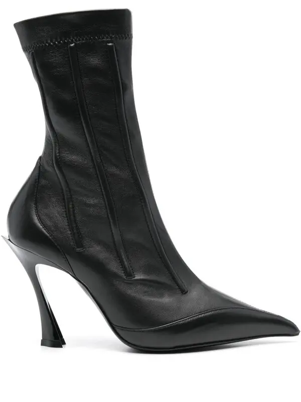 MUGLER 95mm Seam-detail Boots