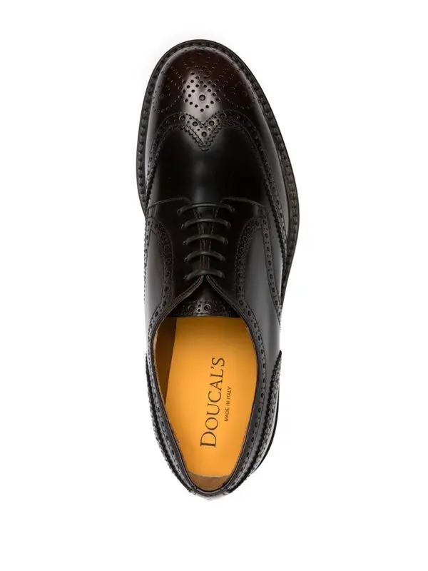 DOUCAL'S Leather Derby Shoes