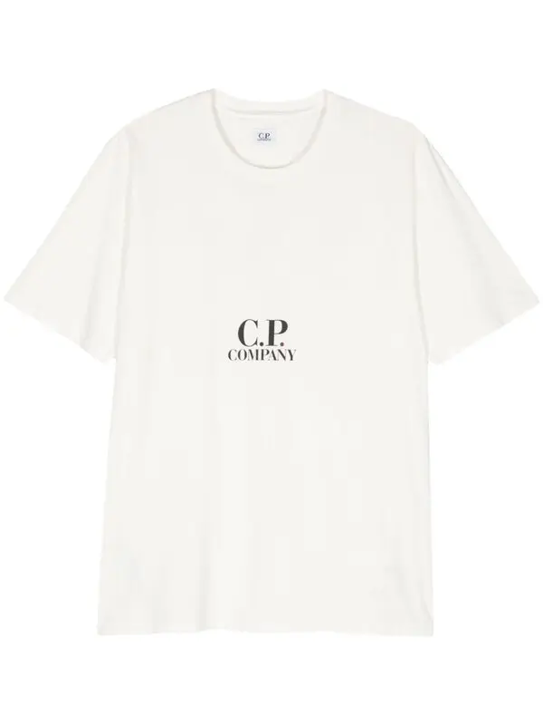 C.P. COMPANY Logo-print Cotton T-shirt