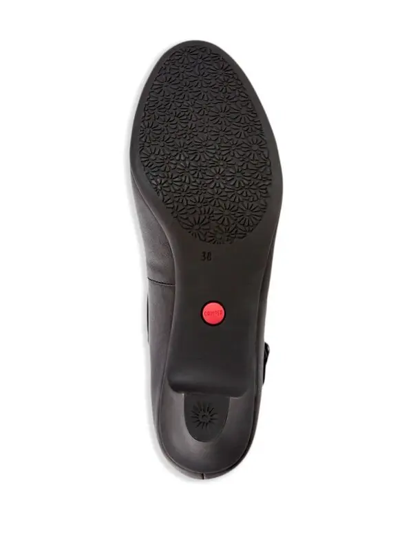 Camper Helena Leather Pumps - Black
