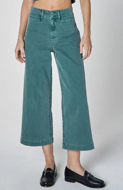 UNPUBLISHED Gemma Crop Wide Leg Jeans