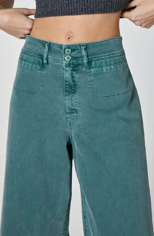 UNPUBLISHED Gemma Crop Wide Leg Jeans