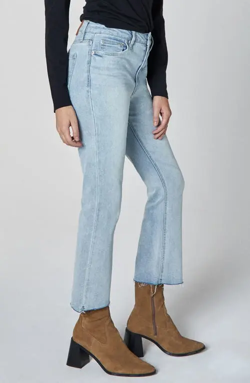 UNPUBLISHED Marlow Raw Hem Crop Flare Jeans