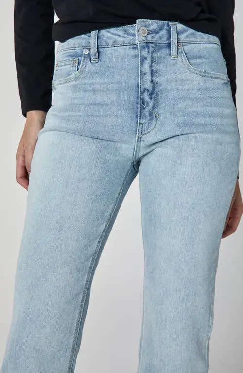 UNPUBLISHED Marlow Raw Hem Crop Flare Jeans