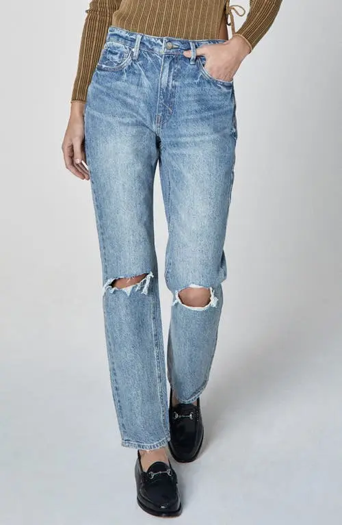 UNPUBLISHED Willa Ripped Straight Leg Jeans