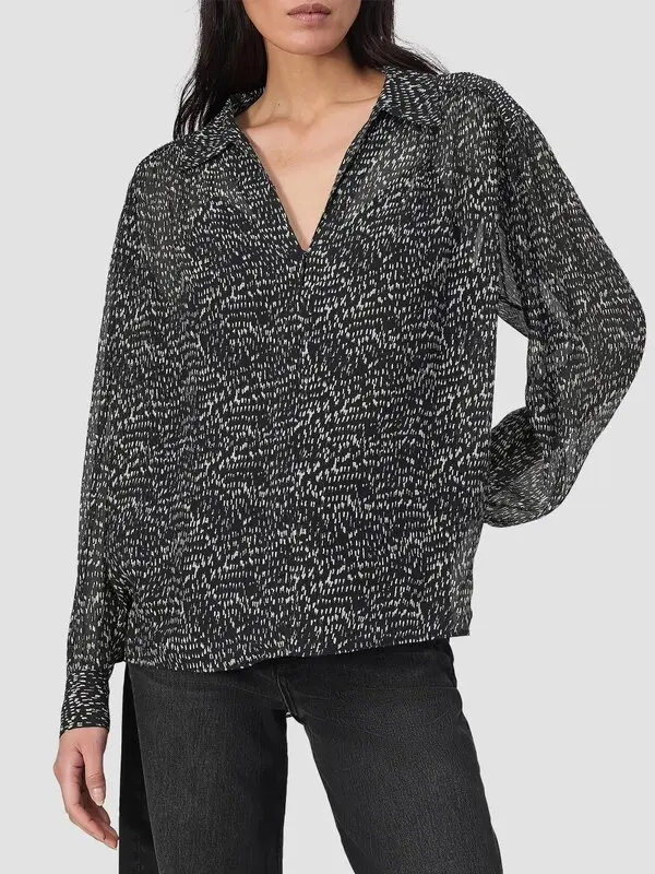 Rag & Bone Emmy Silk-blend Top