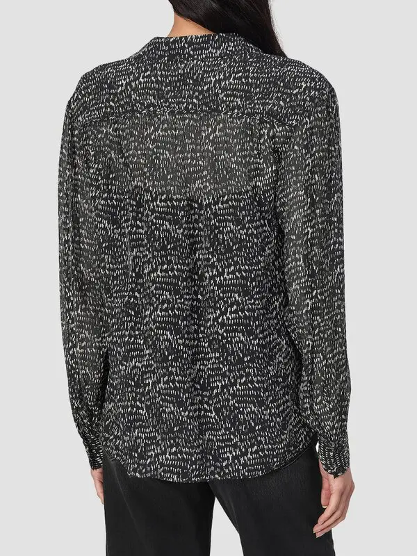 Rag & Bone Emmy Silk-blend Top