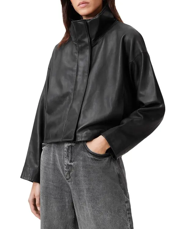 ALLSAINTS Ryder Leather Jacket - Black
