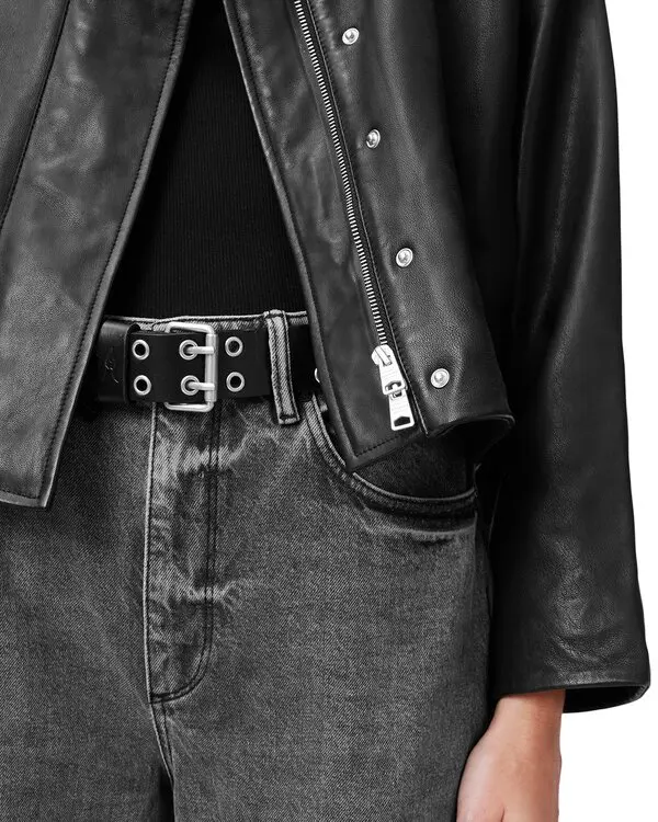 ALLSAINTS Ryder Leather Jacket - Black
