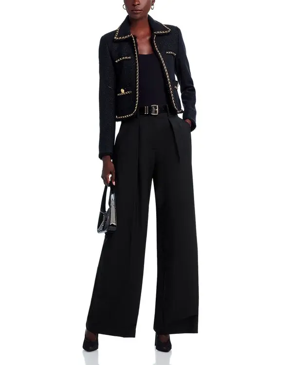 Generation Love Chain Trim Tweed Jacket