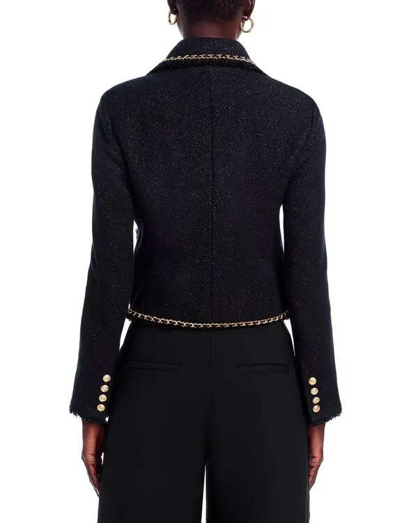Generation Love Chain Trim Tweed Jacket