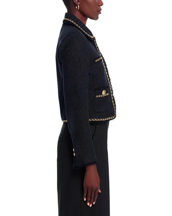Generation Love Chain Trim Tweed Jacket
