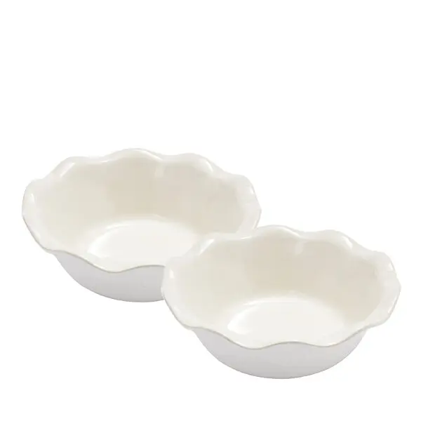 EMILE HENRY Set Of 2 Mini Pie Dishes - Sugar
