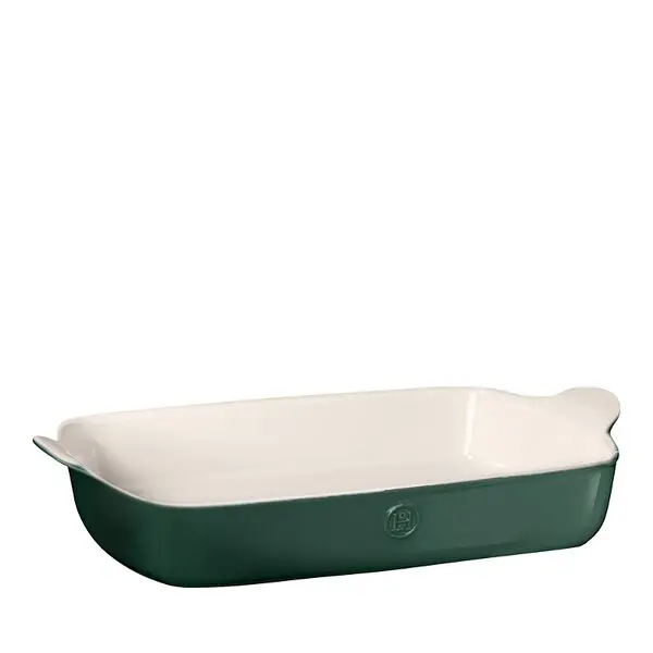 EMILE HENRY Extra Large Rectangular Baker - Evergreen