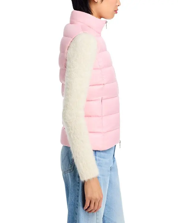 Moncler Ghany Down Puffer Vest - Light Pink