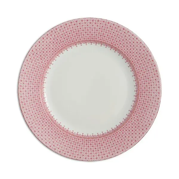 MOTTAHEDEH Lace Dinner Plate - Pink