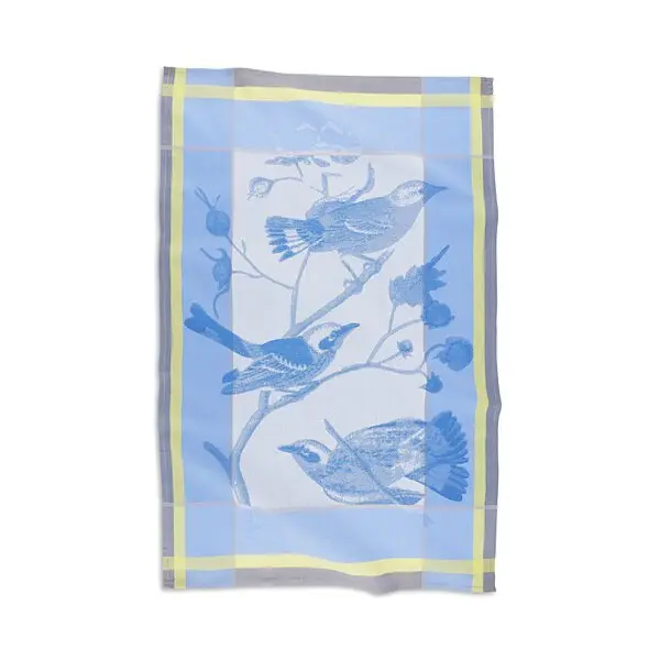 KAF HOME Jacquard Birds Kitchen Towels, Set Of 2 - Mutlicolor
