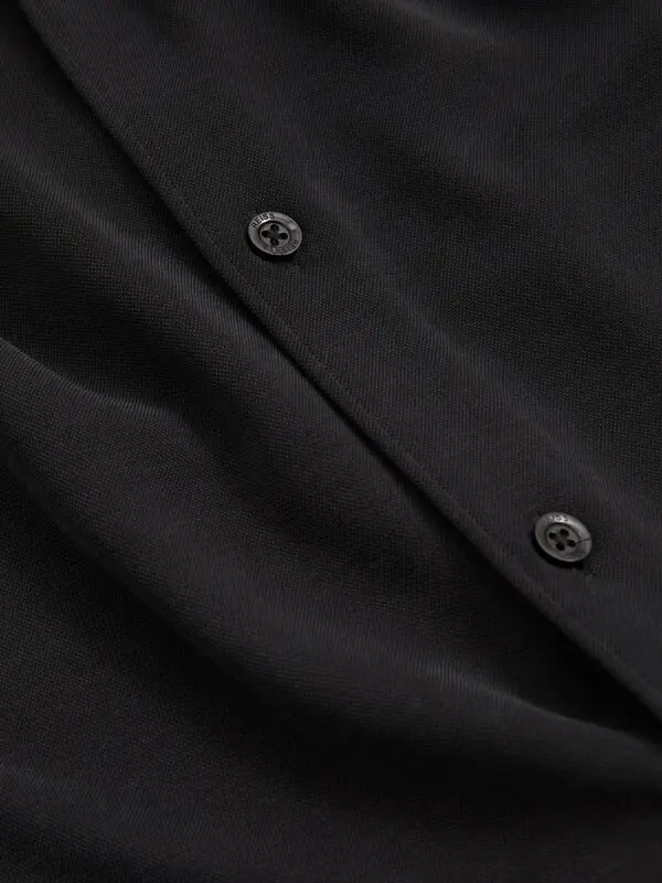 REISS Bobby Modal Blend Cutaway Collar Shirt