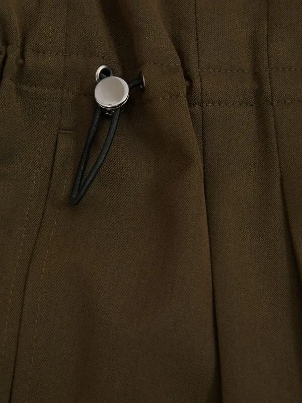 REISS Essie Tapered Trousers With Drawstring Waist