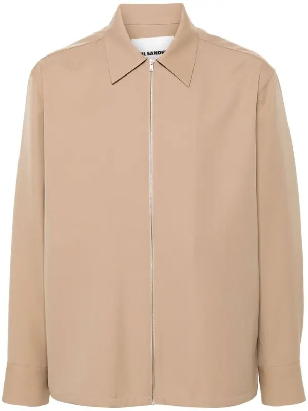 JIL SANDER Wool Overshirt