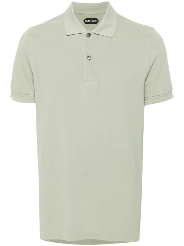 TOM FORD Logo-embroidered Polo Shirt