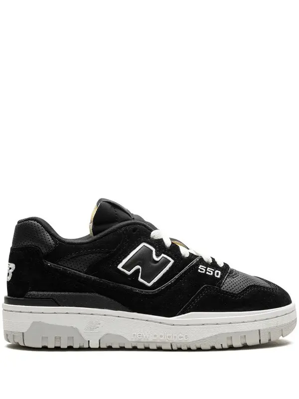 NEW BALANCE 550 Suede Sneakers - Black
