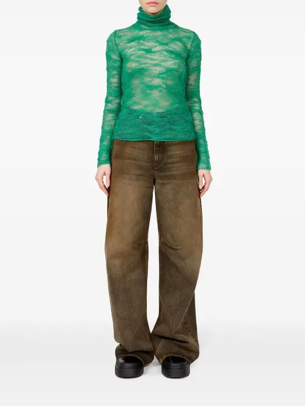 MAISON MARGIELA Semi-sheer Roll-neck Jumper