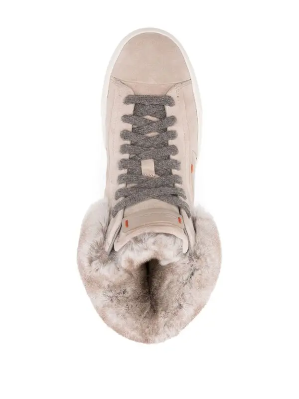 Santoni Logo-patch Sneakers