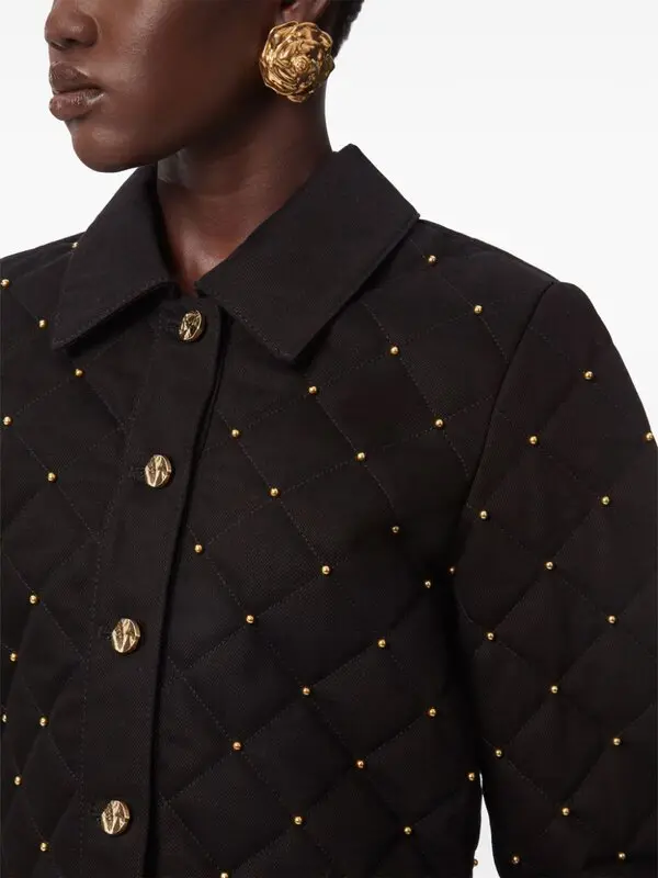 Nina Ricci Studded Quilted Jacket