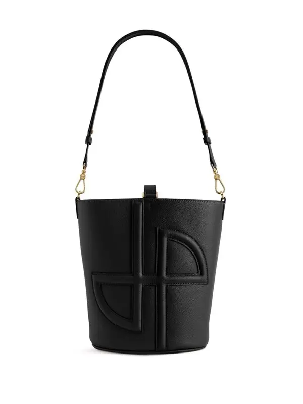 PATOU Jp Bucket Bag - Black