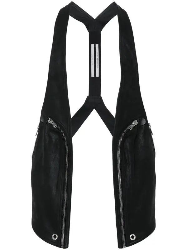 Rick Owens Bauhaus Lambskin Vest