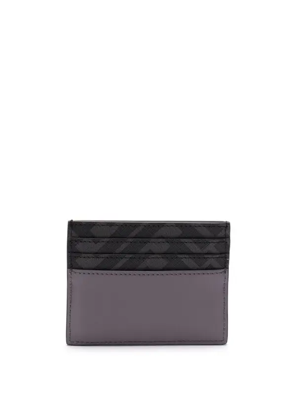 Fendi Ff Logo-plaque Leather Cardholder