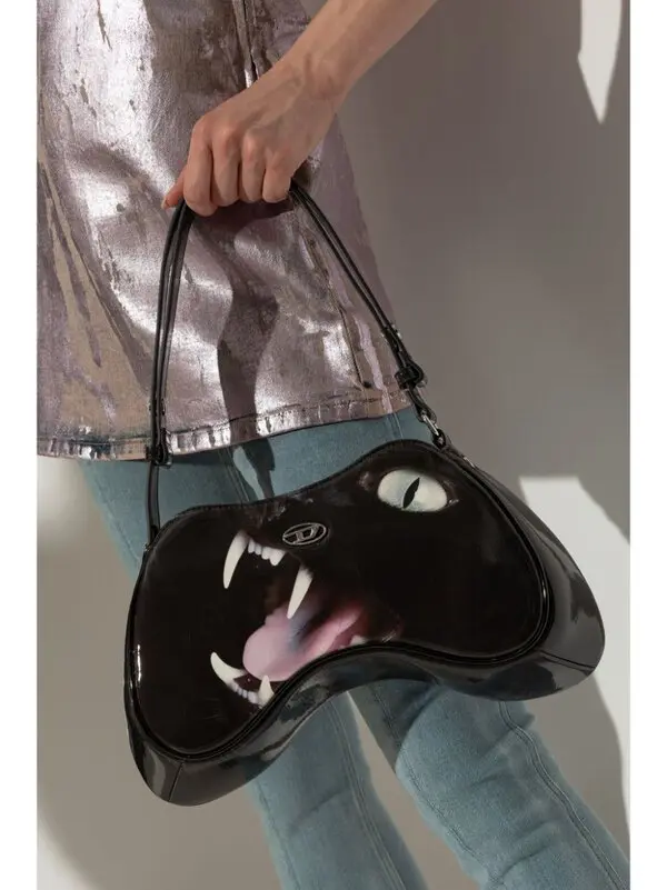 Diesel Play Shoulder Bag - Black | Editorialist