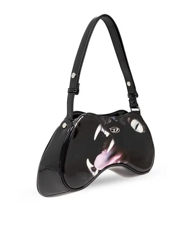 Diesel Play Shoulder Bag - Black | Editorialist